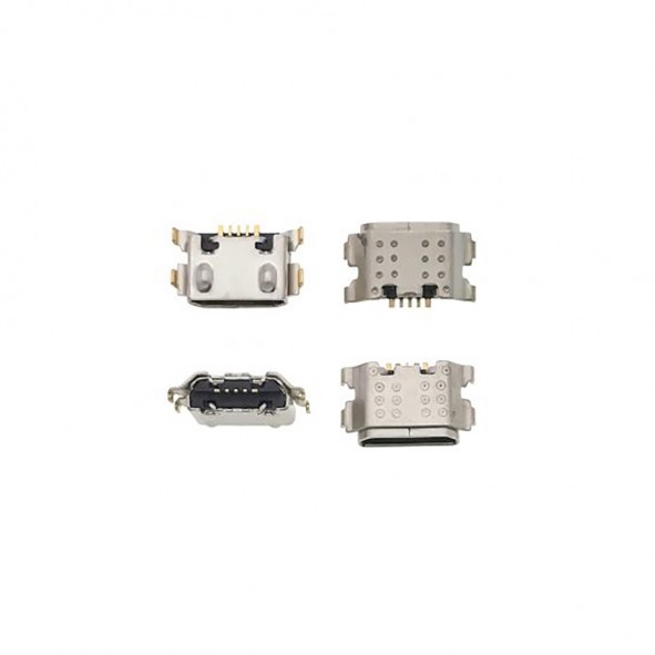 Conector de carga para LG Q60 / LG K50 / LG K40 / Samsung A01 / Red...